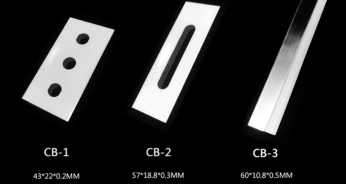 Rustproof Zirconia Ceramic Razor Blades ZrO2 Ceramic Blade For Film